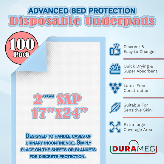 Chucks Disposable Waterproof Bed Pads for Adults & Babies | Waterproof ...