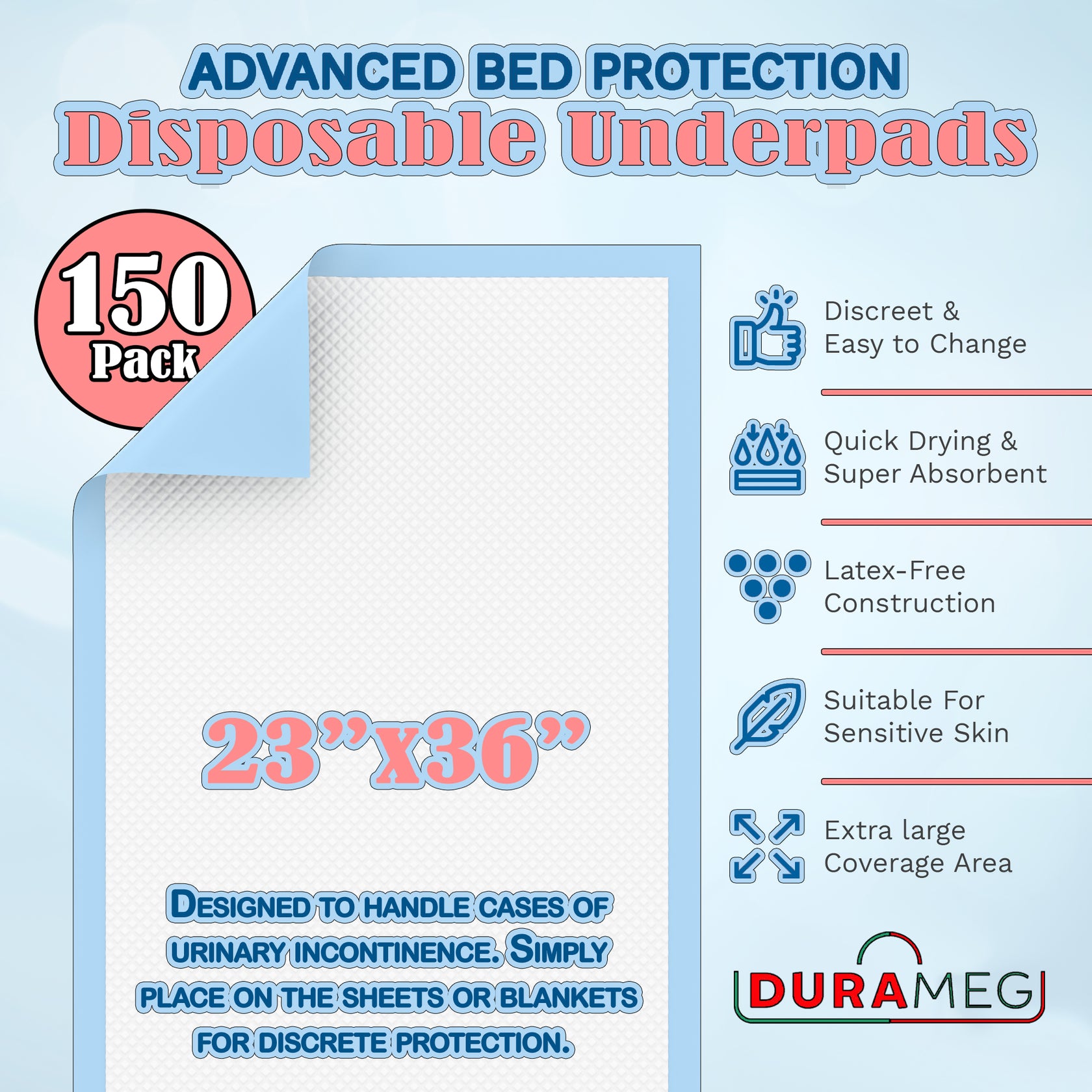 Disposable Chucks Pads for Hospital Bed | Prima- Supply – Prima Supply