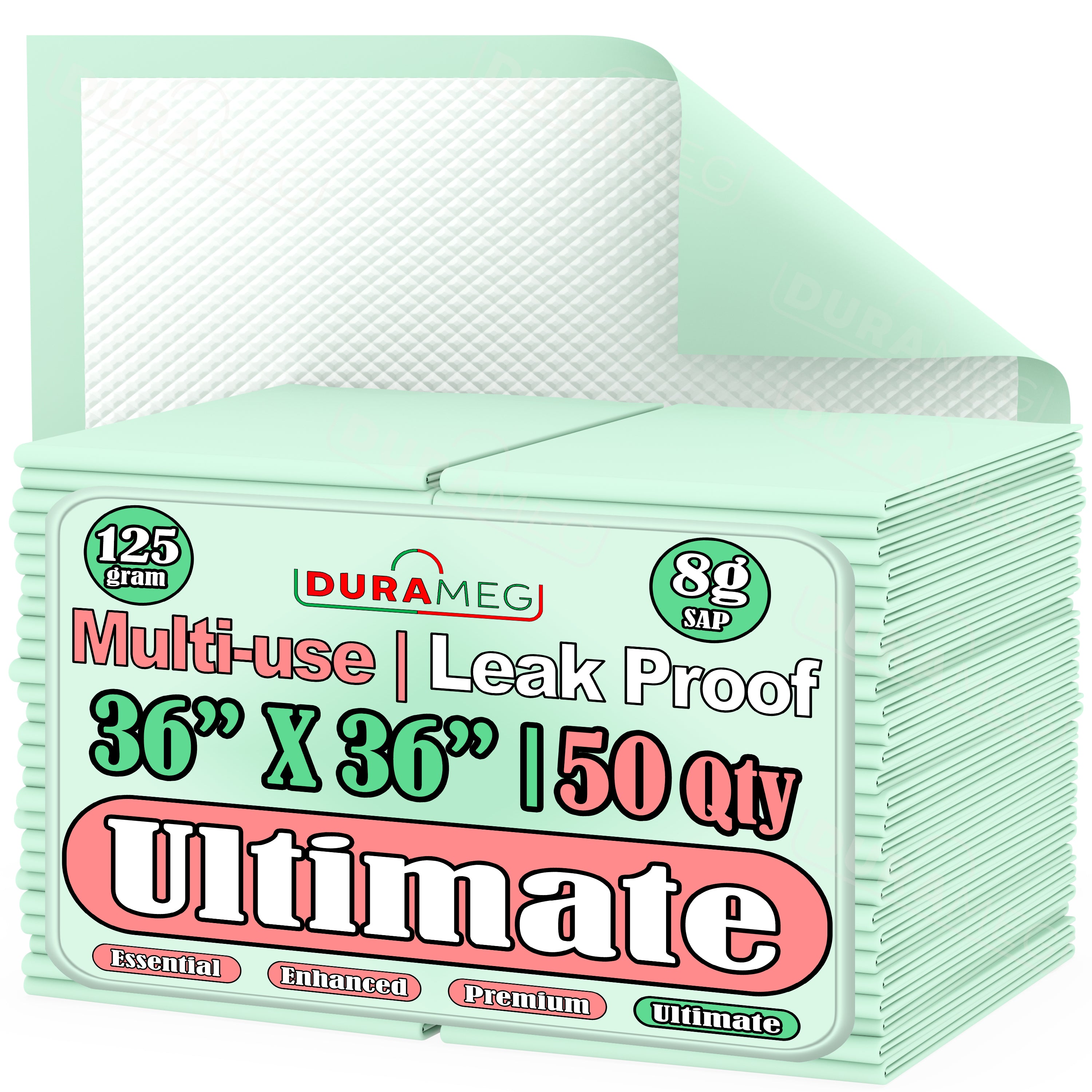 Heavy Duty Chucks Disposable Pads for Bed Incontinence - Chucks Pads ...